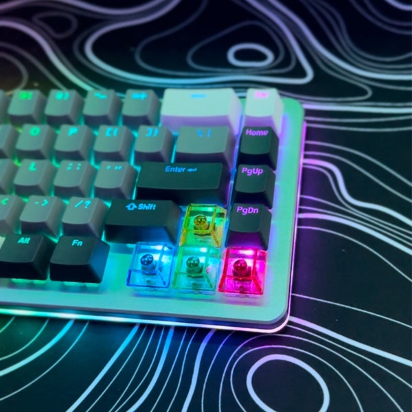 Clear Keycaps Set Blank Keycap Backlit Keycaps Cherry Keycaps ...