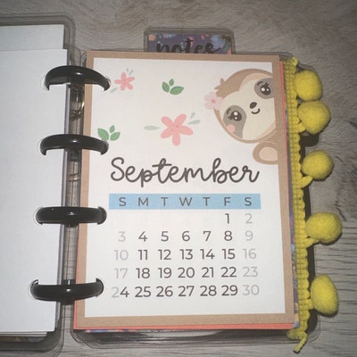 Pastel Rainbow Sticker Sheet Book Covers front and Back With Happy ...