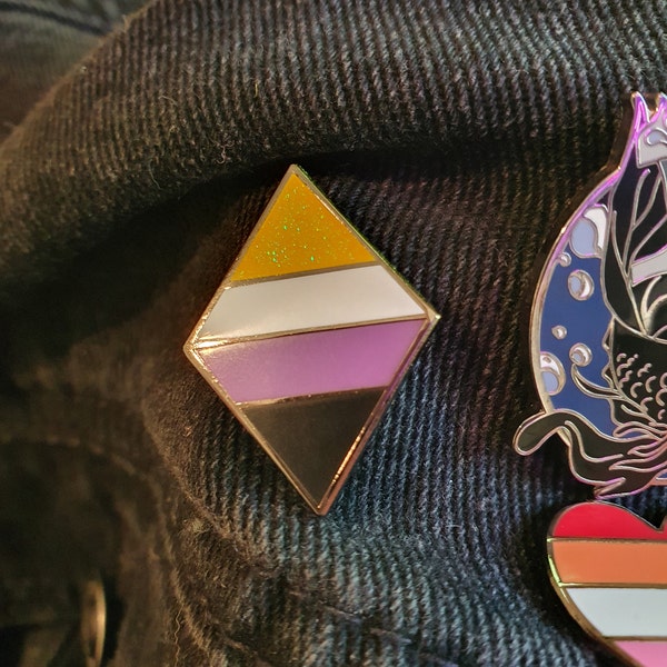 Pride Hard Enamel Pins - Etsy