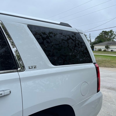 Fits 2015-2020 Chevy Tahoe Rear Side Windows Leopard Cheetah Print ...
