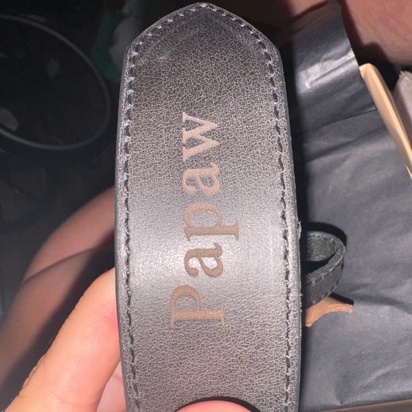 Personalized Handmade Belt for Dad, Valentines Day Gift for Him, Gift ...