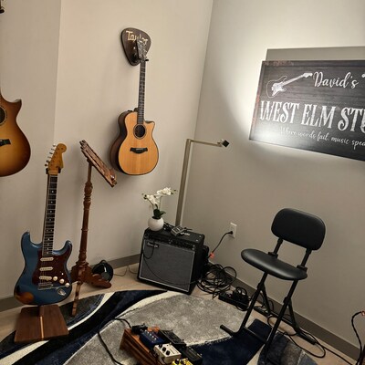 Personalized Music Room Sign, Custom Studio Sign, Home Decor for ...