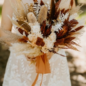 Terracotta, Rust Greenery Pampas Grass Arch or Wall Decor, Dried ...