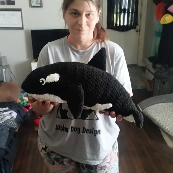 Orca Crochet Pattern, Killer Whale Crochet Pattern, Orca Whale Crochet ...