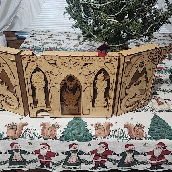 Dnd DM Screen Dragonheart With Dice Tower, Initiative Tracker, HR ...