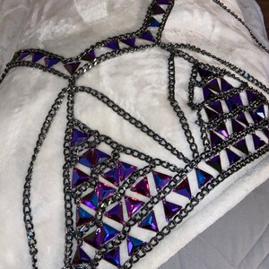 Elsa Chain Skirt Rave Bottom Festival Outfit. Available in | Etsy