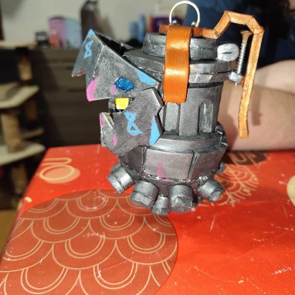 Jinx's Grenade - Arcane Template - Etsy