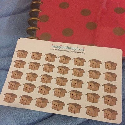 Happy Package Planner Stickers - Etsy