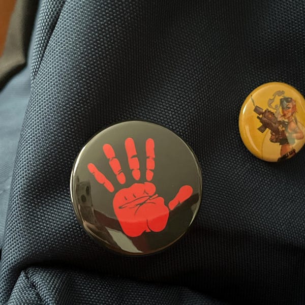 Ghosts Character Button, Isaac Higgentoot Pinback Button, Humorous ...