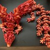 18" Phoenix Fire Pyro Dragon Articulating Flexi by Cinderwing Fidget ...
