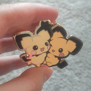Pichu Enamel Pin - Etsy