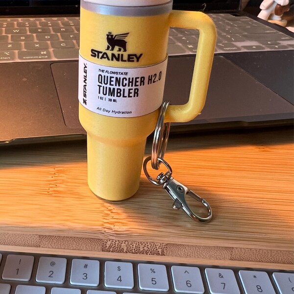 3D Printed Miniature Stanley Tumbler Keychain: Chapstick Holder - Etsy