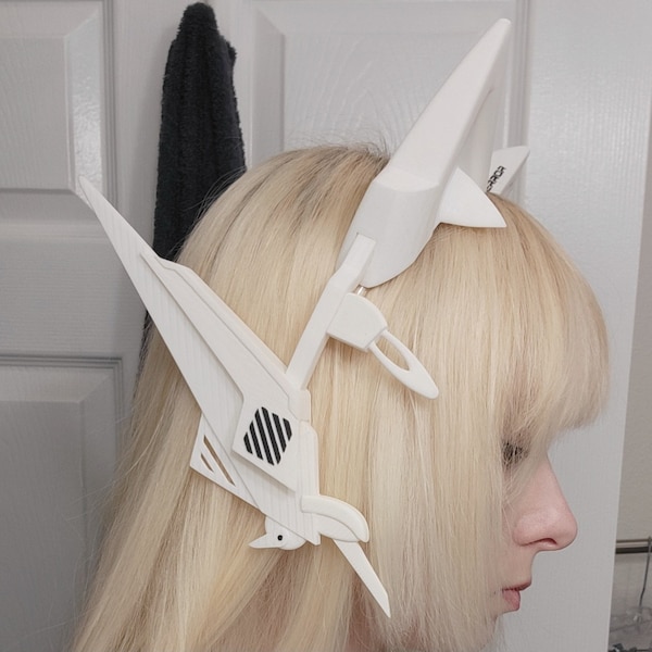 Digital 3D Print Cyber Cat Ears File - Etsy