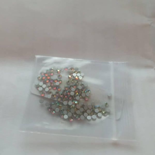 Hotfix Black Rhinestones-iron On-ss6 (2mm)-ss8 (2.5mm)-ss10 (3mm)-ss16 ...