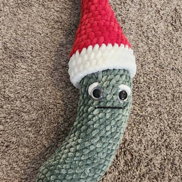 Christmas Pickle and Costumes Crochet Pattern Tree Topper Ornament PDF ...