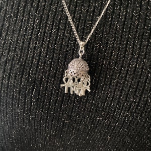 Large Sigil of Baphomet Pendant bessy Version Stainless Steel Occult ...