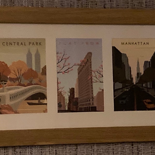 Set of 5 New York Cards - Etsy