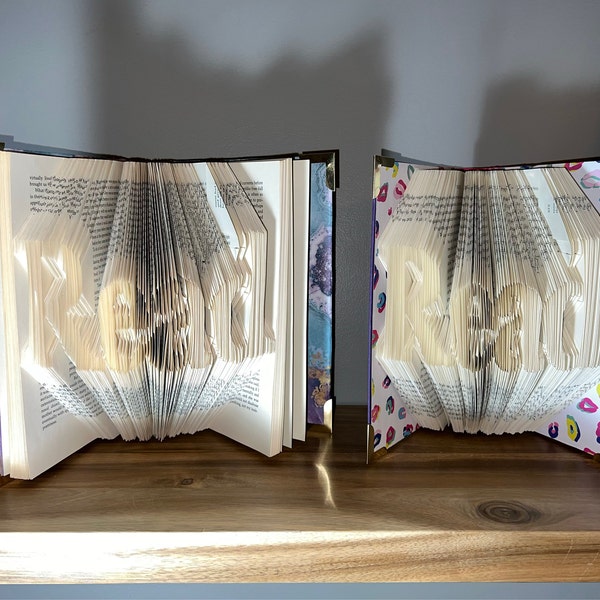 READ Book Folding Pattern -- 195 Folds (390 Numbered Pages). PDF ...