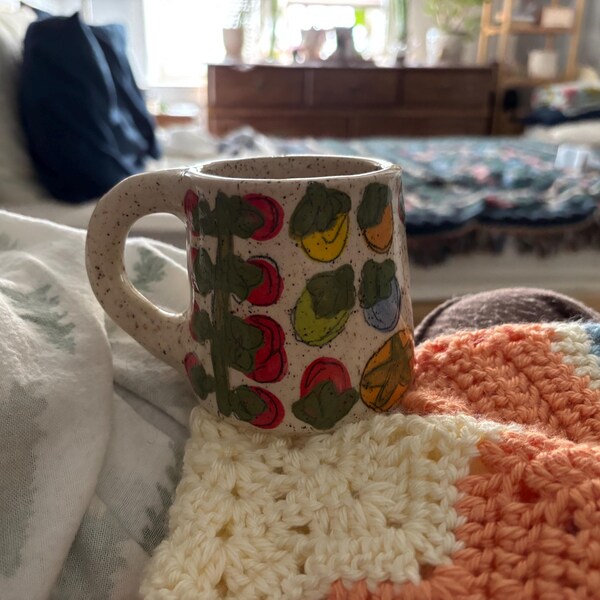Handmade Tomato Mug Made to Order!! - Etsy
