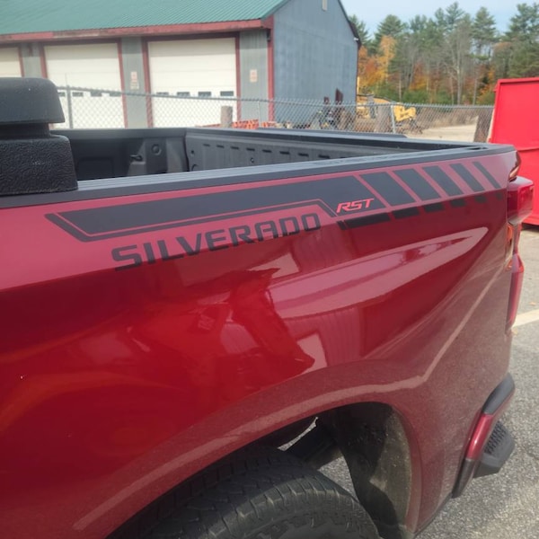 Silverado RST Decals Fits Truck Chevrolet Silverado Bedside Chevy ...