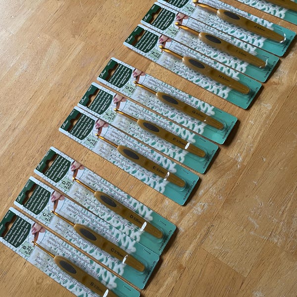 Handy Hands Tatting Needles, Yarn Basic Set or Thread Basic Set, Clover ...
