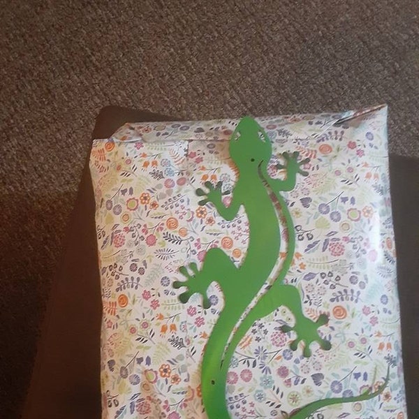 Lizard Metal Wall Hanging, Lizard Metal Art, Rainforest Decor, Desert ...