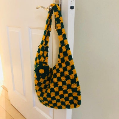 Pattern Bundle PDF Crochet Checkerboard Bag Mini Checkerboard Bag With VIDEO Link and Tutorial ...