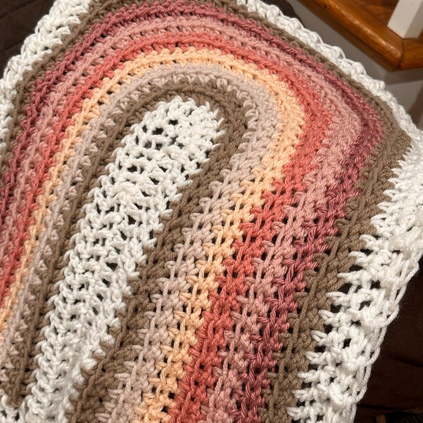 Phoenix Rainbow Blanket — PATTERN (includes 3 Sizes) - Etsy