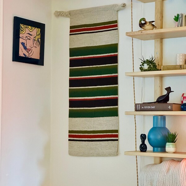 Colorful Vintage Scandinavian Weaving | Mid-century Modern Wall Textile ...