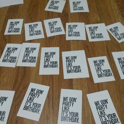 Hip Hop Birthday Decorations, Hip Hop Party Printable, Old School Hip ...