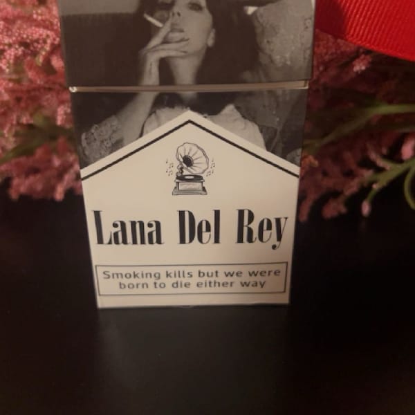 Lana Del Rey Lipstick, Handmade Lana Del Rey Lipstick Box, Lana Del Rey ...