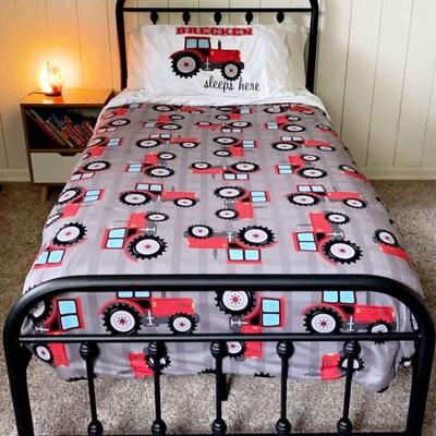 Tractor Custom Comforter/duvet Kids Comforter Kids Duvet Customized ...