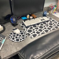 Lace Print Desk Mat, Aesthetic Desk Accessory, Cute Workspace, Trendy ...