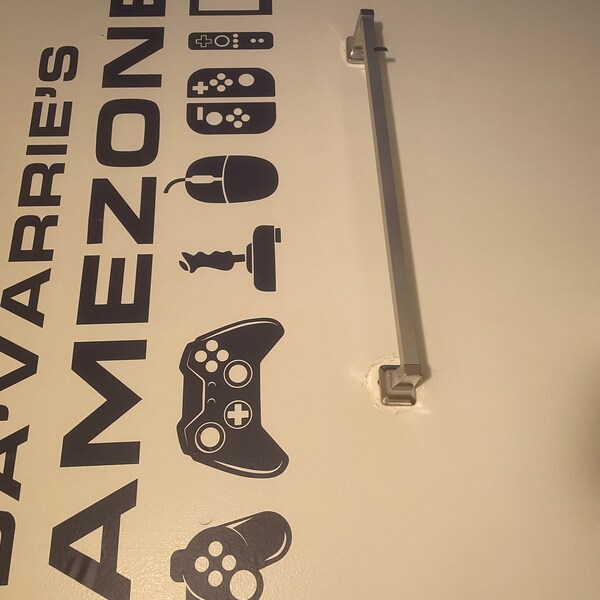 Gaming Zone Video Game Controller Wall Decal, Gaming Room Decor, Vinyl ...