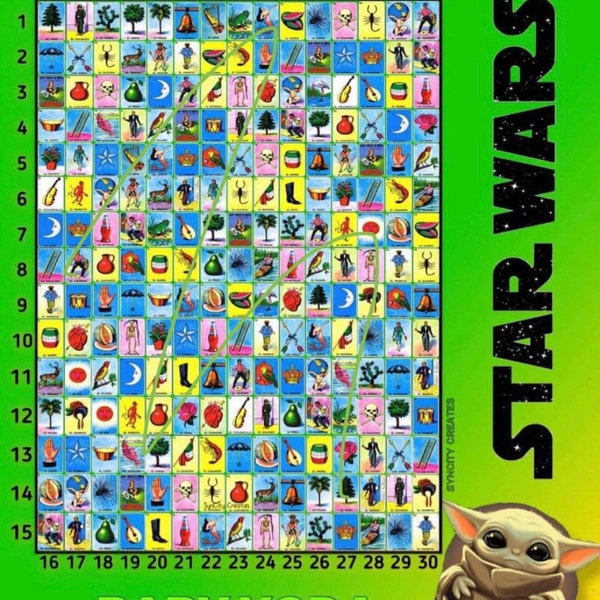 Bingo Raffle Board - Etsy