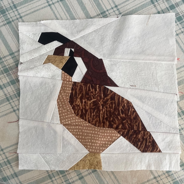 SKUNK Paper Pieced Block Pattern in PDF - Etsy