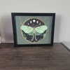 3D Luna Moth Shadow Box, Animal Shadow Box SVG, Mystical Moth Papercut ...