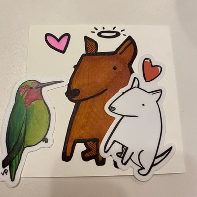 Prairie Dog Vinyl Stickers Mama Baby Sticker Art Prairie Dogs Desert ...