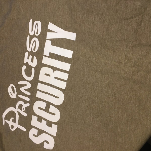 Princess Security Soft Cotton Shirt - Men's Disney Shirt - Disney Dad ...