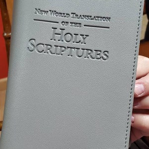 Bible Cover Jw Flexibly Bible Cover Jw Gift Pioneer - Etsy
