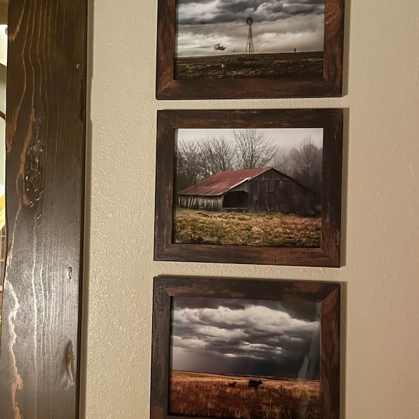 Storm Photography Print Fine Art Photo of Country Road and Lightning ...