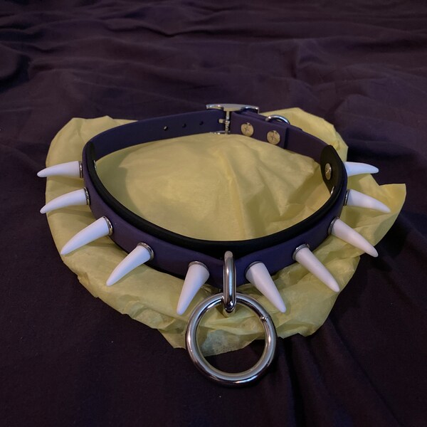 Set of Thin 1" Teeth, White or Black Resin Fangs, Animal or Lizard ...