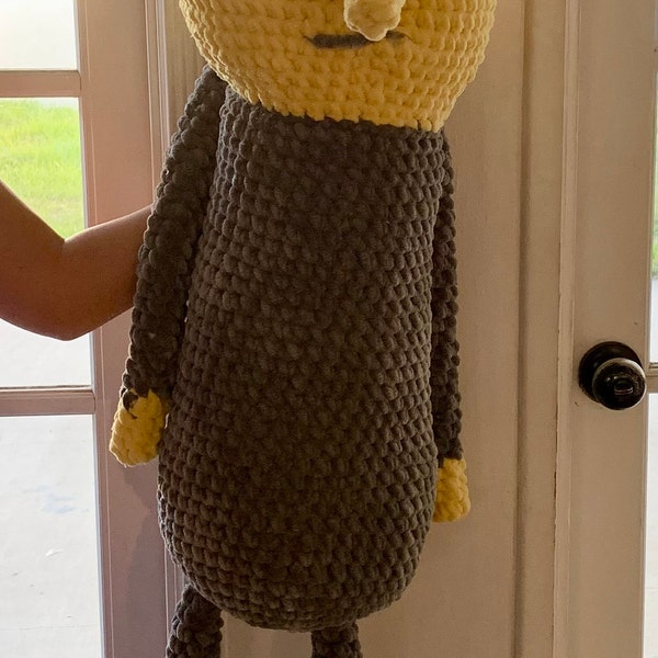 Crochet Pattern Lemongrab Inspired Plushy - Etsy