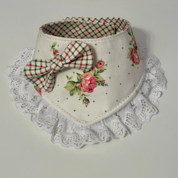 Multi-size PDF Sewing Pattern Dog Ruffle Bandana and Bow, Steps ...