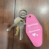 Apartment Sweet Apartment Motel Keychain, Cute Retro Style Apartment ...