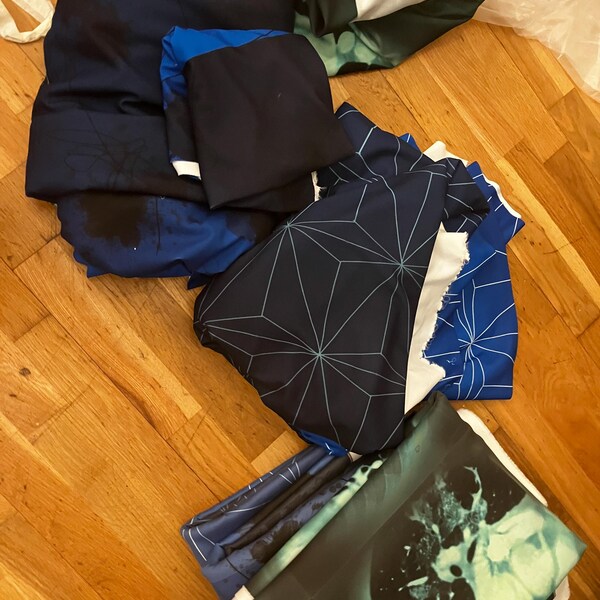 Lava Volcano Melt Printed Fabric Recycled Spandex 4 Way Stretch Fabric ...