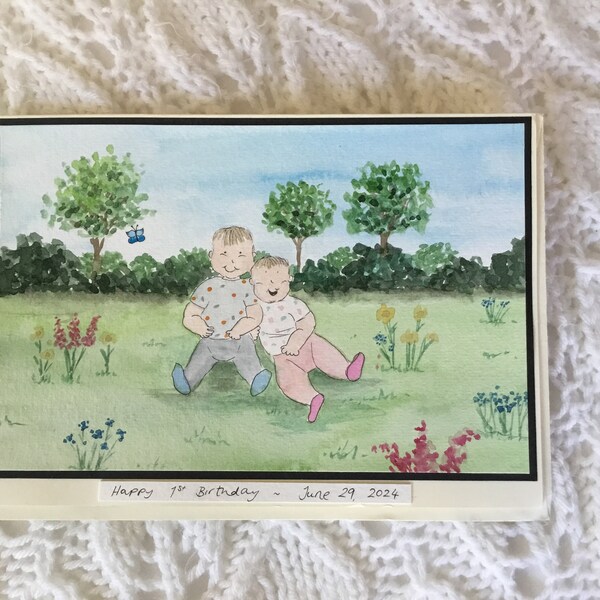 Personalised Birthday Card, Commission, Commission Card, Personalised ...