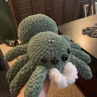 Spider, Crochet Pattern, PDF, Digital, Download, Low Sew Spider Pattern ...