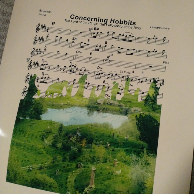 Concerning Hobbits Sheet Music