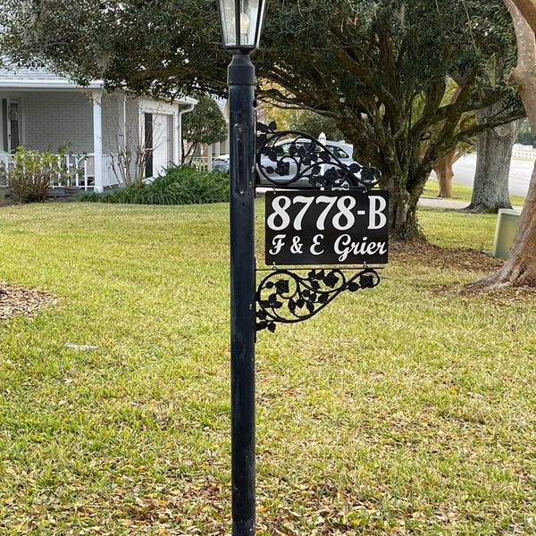 Driveway Marker Address Sign - Personalized Mothers Day Gift Reflective ...